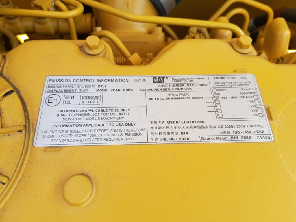 2020 Caterpillar 330GC NEXT GEN 07B Excavator – Makina Machinery